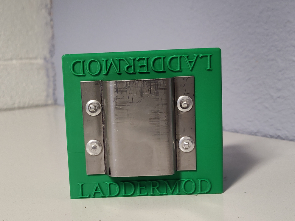 LadderMod (GREEN) is designed to slide into the front, back, right, or